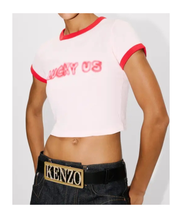 KENZO Kenzo Crewneck Cropped T-Shirt